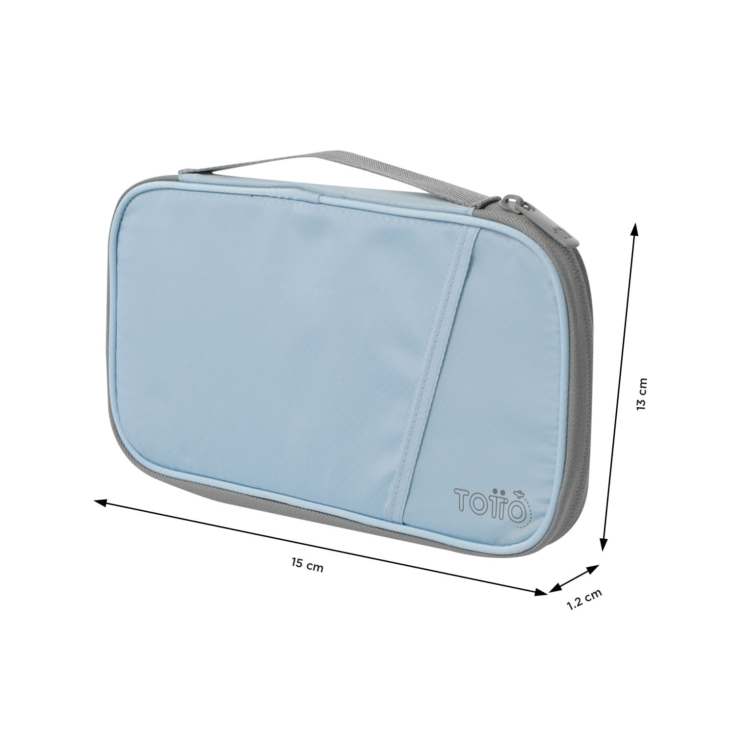 Portadocumentos para viaje Complyt Azul