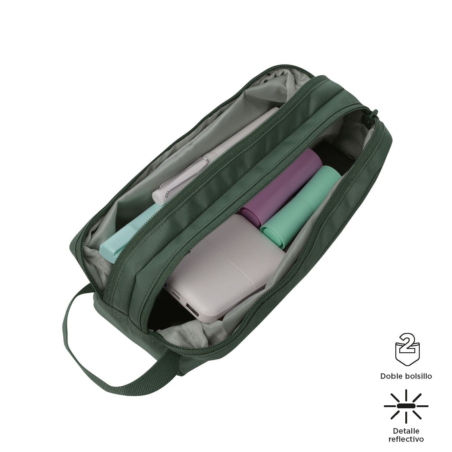 Cartuchera Multiuso Marañon Verde | Totto